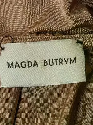 Magda Butrym Ruched Draped Mini Dress