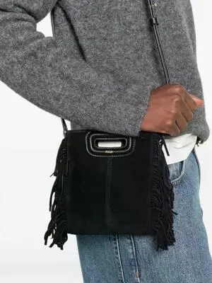 Maje M Fringe-detail Mini Bag