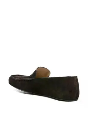 THE ROW Whipstitch-detail Loafers