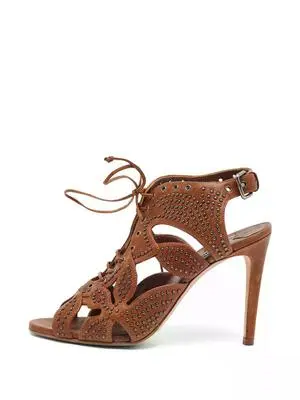 Miu Miu Textured Sandals For Women