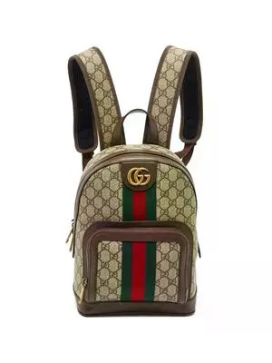 Gucci Ophidia Gg Supreme Backpack - Neutrals