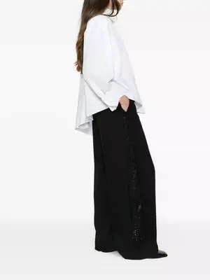 Giorgio Armani Sequin Embellished Palazzo Pants
