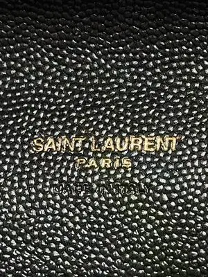 Saint Laurent 2022 Cassandre Matelassé Envelope Clutch Bag
