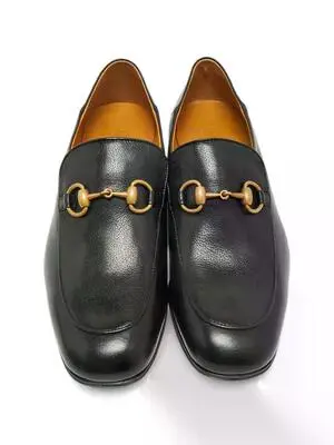 Gucci Jordaan Horsebit Loafers In Leather