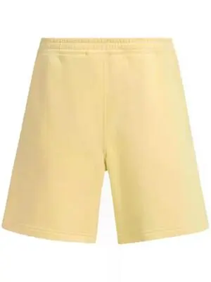Marni Straight-leg Cotton Shorts - Yellow