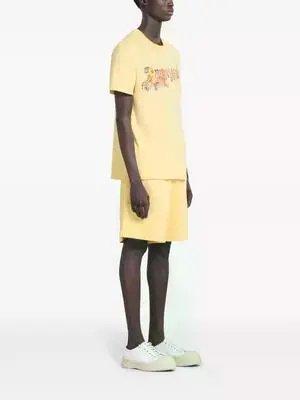 Marni Straight-leg Cotton Shorts