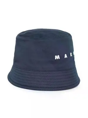 Marni Logo-embroidered Bucket Hat
