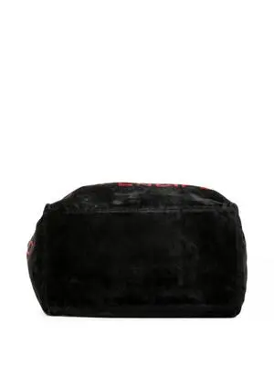Fendi 20th Century Velour Logo Tote Bag