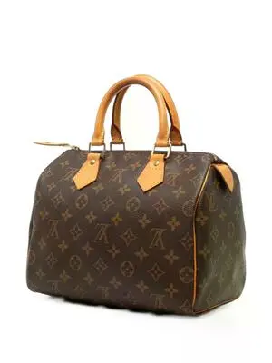 LOUIS VUITTON 2002 Monogram Speedy 25 Boston Bag