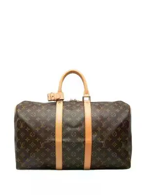 LOUIS VUITTON 2003 Monogram Keepall 45 Travel Bag