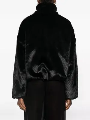 FORTE_FORTE Chevron-pattern Jacket