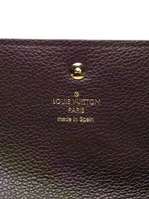 LOUIS VUITTON 2011 Monogram Empreinte Sarah Wallet Long Wallets - Purple