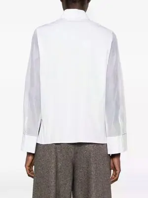 Peserico Sheer Sleeve Shirt