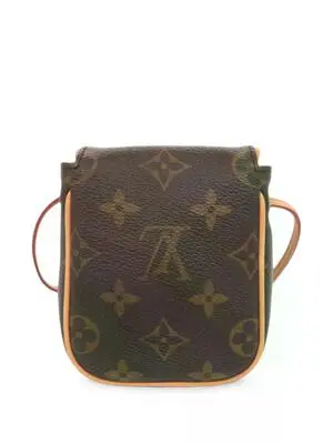 LOUIS VUITTON 2006 Monogram Pochette Cancun Crossbody Bag