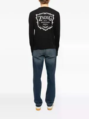 Zadig&Voltaire Logo-print Long-sleeve T-shirt
