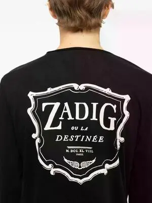 Zadig&Voltaire Logo-print Long-sleeve T-shirt