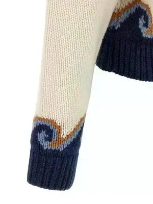 Alanui Sweet Winter Jacquard-knit Sweater