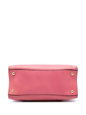 Prada Saffiano Leather Tote Satchel - Pink