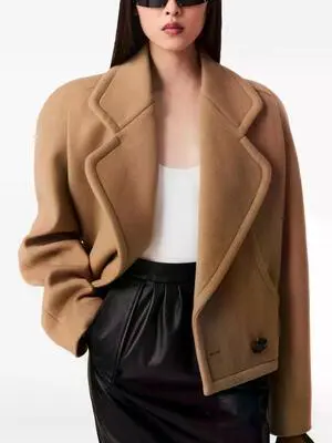 Stella McCartney Double-breasted Cropped Coat