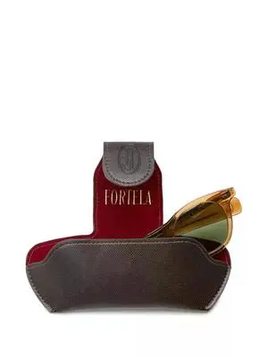 FORTELA Jfk Square-frame Sunglasses With Star Stud Detailing