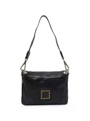 CAMPOMAGGI Perla Studded Leather Shoulder Bag