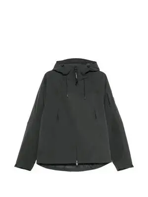 C.P. COMPANY Lens Detail Hooded Jacket - Grey