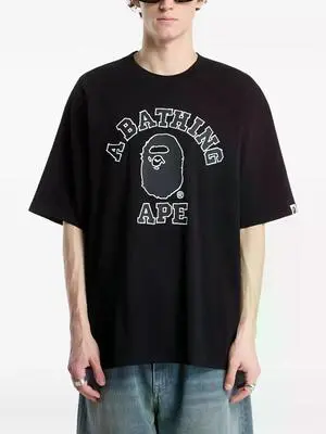 A BATHING APE Logo-print Cotton T-shirt