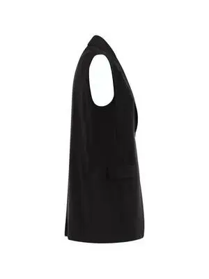 Max Mara Sleeveless Wool Jacket