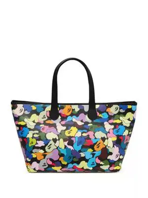 A BATHING APE Camouflage Print Tote Bag - Black