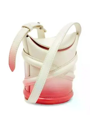 Alexander McQueen Small The Curve Ombré Bucket Bag