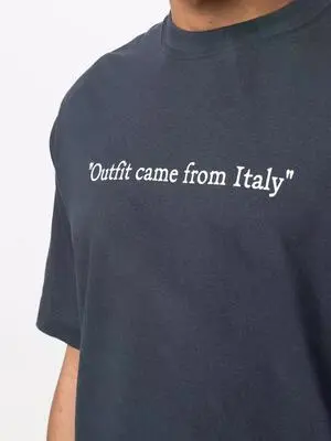 Off-White Logo-print Cotton T-shirt