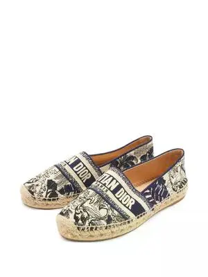 Dior Raffia Espadrilles