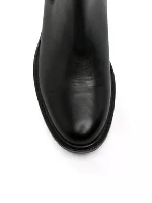 SERGIO MORETTI FIRENZE Elasticated-panel Pull-tab Ankle Boots