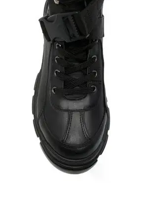 SERGIO MORETTI FIRENZE Buckle-fastening Panelled Ankle Boots