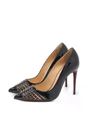 CHRISTIAN LOUBOUTIN Studded Mesh Pumps