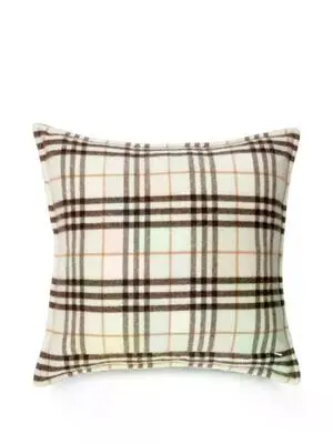 Burberry Check Cashmere Cushion