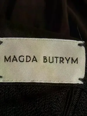 Magda Butrym 2023 Ruched Strapless Top