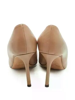 JIMMY CHOO Leather Pointed Toe Stiletto Pumps