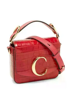 Chloé Mini Croc-embossed Mini Bag
