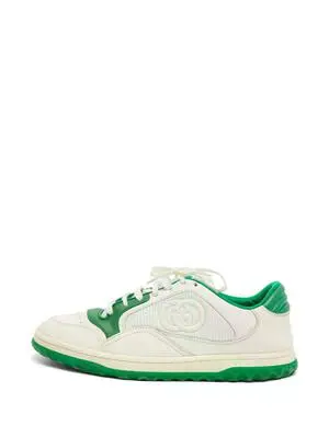 Gucci Gucci Mac80 Interlocking-G Leather Sneakers White