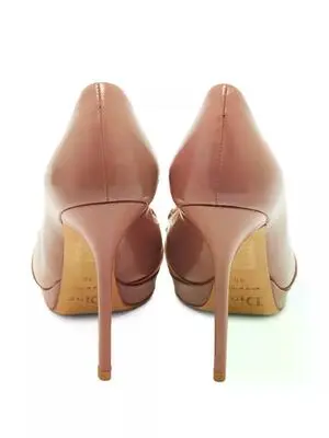 Dior Bow Peep-toe Pumps