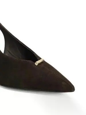 CHANTAL Pointed-toe Slingback Pumps
