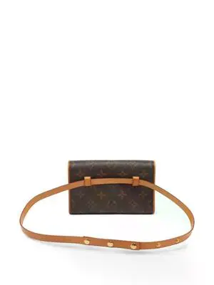 LOUIS VUITTON Monogram Florentine Belt Bag - Brown