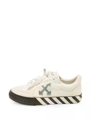 Off-White Vulcanized Arrow-patch Sneakers - White