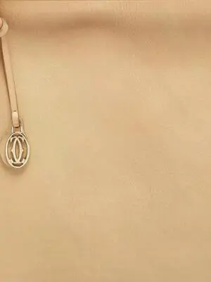 Cartier Cabochon Leather Tote Bag