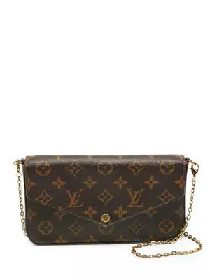 LOUIS VUITTON 2018 Félicie Monogram Shoulder Bag