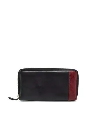 Gucci Guccissima Continental Leather Wallet - Black