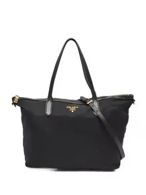 Prada Top-zip Tote Bag - Black