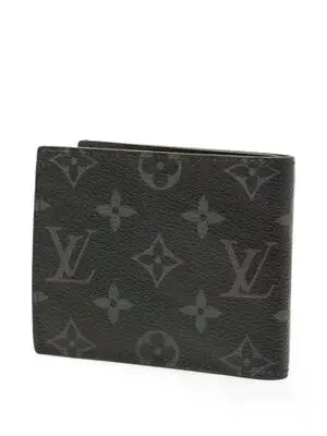 LOUIS VUITTON 2021-2025 Monogram Eclipse Marco Wallet Small Wallets - Black
