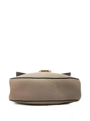 Chloé Small Grained Calfskin Drew Crossbody Bag - Brown